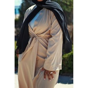 Modest Girlz | Dresses | Cream Abaya | Poshmark